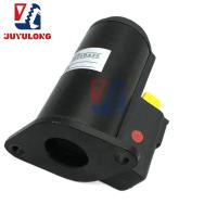 China JUYULONG  for  320B 320C 320D Safety Lock Solenoid Valve Coil 121-1491 pilot Lock Coil Construction Machinery Parts for sale