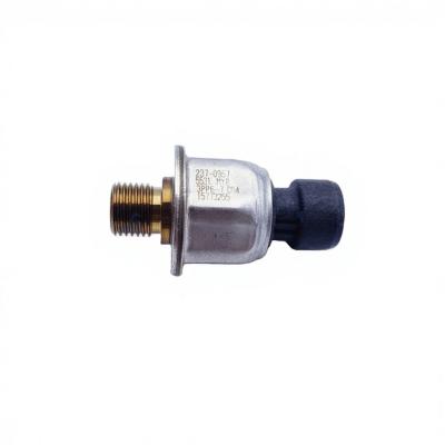 China JUYULONG Excavator Parts for Loader E320 336D2 High Pressure Common Rail Fuel Sensor 237-0957 3 Months Warranty China Tested for sale
