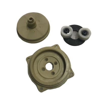China FOR Carter Excavator E312/320V1/V2 New Automatic Fuel Door Throttle Motor Steel Rubber Gear Construction Machinery Parts for sale