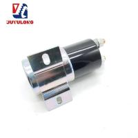 China Excavator Accessories 24V Flameout Solenoid Valve Magnetic Switch 165-4026 for  CAT 312 320B 320C Power Switch Relays for sale