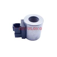 China JUYULONG Solenoid Valve Coil Safety Lock Coil for  E320/323/325/329/330/336GC Excavator Construction Machinery Parts for sale