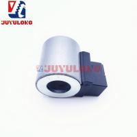 China JUYULONG Solenoid Valve Coil Safety Lock Coil for  E320/323/325/329/330/336GC Excavator Construction Machinery Parts for sale