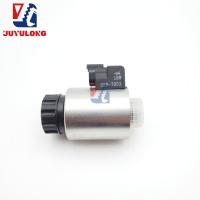 China JUYULONG High Quality Solenoid Valve Coil 588-7053 12VDC for  425F 430F E307 Construction Machinery Part for sale