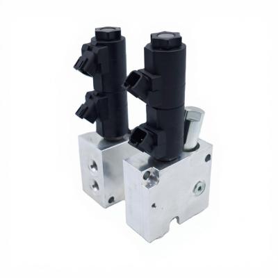 China JUYULONG Shift Travel Solenoid Valve Assembly 265-7156 for Sany Doosan 150-7  Hyundai  Wheel Excavator Engineering Parts for sale