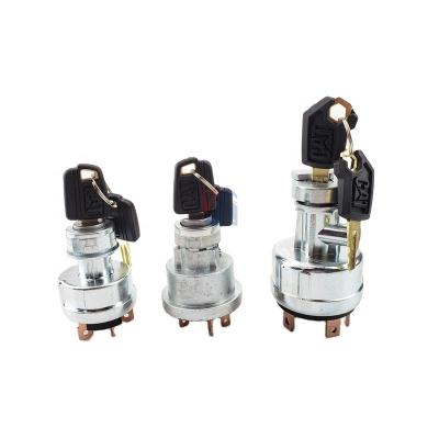 China JUYULONG Engine Spare Parts 320 312 317 Excavator Ignition Switch 6 Lines 7Y3918 for CAT  Engine Repair Spare Parts for sale