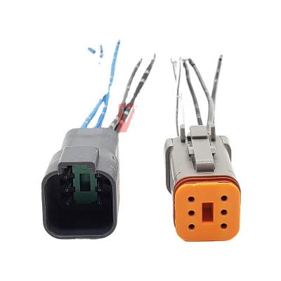 China JUYULONG High Quality Throttle Motor Plug for  320/ 312 /350B Excavators Construction Machinery Parts for sale