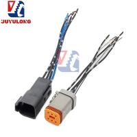 China JUYULONG High Quality Throttle Motor Plug for  320/ 312 /350B Excavators Construction Machinery Parts for sale