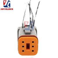 China JUYULONG High Quality Throttle Motor Plug for  320/ 312 /350B Excavators Construction Machinery Parts for sale