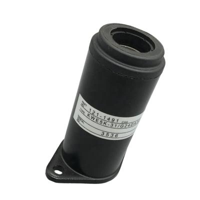 China JUYULONG for  320B 320C 320D Safety Lock Solenoid Valve Coil 121-1491 Lock Coil for Construction Machinery Parts for sale