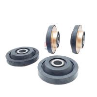 China JUYULONG Engine Shock Absorber Machine Foot Rubber Pad for  312/311/313/315/318/320/323B Construction Machinery Parts for sale