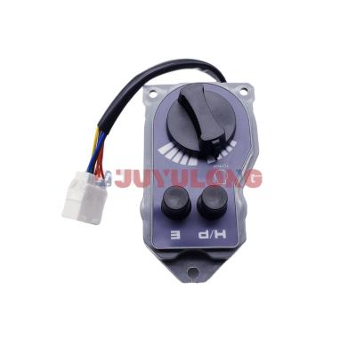 China JUYULONG High Quality Throttle Knob Switch Controller for  EX200/210/220/300-5-3-2 Excavator Construction Machinery Parts for sale