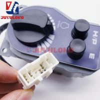 China JUYULONG High Quality Throttle Knob Switch Controller for  EX200/210/220/300-5-3-2 Excavator Construction Machinery Parts for sale