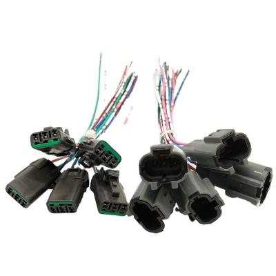 China JUYULONG High Quality Throttle Motor Three-wire Plug for  ZAX200-3 Excavator Construction Machinery Parts for sale