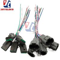China JUYULONG High Quality Throttle Motor Three-wire Plug for  ZAX200-3 Excavator Construction Machinery Parts for sale