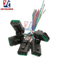 China JUYULONG High Quality Throttle Motor Three-wire Plug for  ZAX200-3 Excavator Construction Machinery Parts for sale