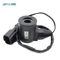 China JUYULONG Is Suitable for Komatsu PC60-7 120 200-6 Rotary Travel Brake Solenoid Valve Coil Construction Machinery Parts for sale