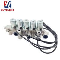 China JUYULONG for Komatsu Construction Machinery Parts 200 220 240 300 360 400 450-7-8 Rotary Solenoid Valve Group Assembly 206-60-51 for sale