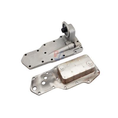 China JUYULONG Factory Direct Sale Oil Cooler Core for Komatsu PC200 220-6 6D102 Engine Construction Machinery Parts for sale