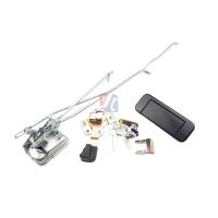 China JUYULONG Excavator Parts for Komatsu PC200 PC220 PC240 Cab Door Lock Assembly Inside and Outside Hand in Hand for sale