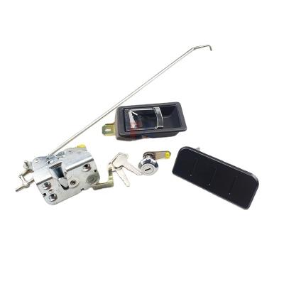 China JUYULONG Excavator Parts Komatsu PC200-5 PC120-5 PC60-6 Cab Door Lock Assembly Outside Pull Locking Piece for sale