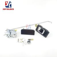 China JUYULONG Excavator Parts Komatsu PC200-5 PC120-5 PC60-6 Cab Door Lock Assembly Outside Pull Locking Piece for sale