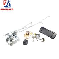 China JUYULONG for 130 200 220 300 360-7 Excavator Cab Door External Handle Lock Block Assembly Construction Machinery Parts for sale