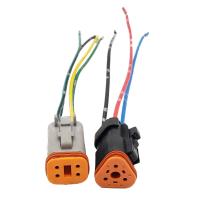 China JUYULONG for Komatsu PC130 200 240 360-7 Excavator Throttle Motor Positioner Plug Construction Machinery Parts for sale