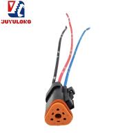China JUYULONG for Komatsu PC130 200 240 360-7 Excavator Throttle Motor Positioner Plug Construction Machinery Parts for sale