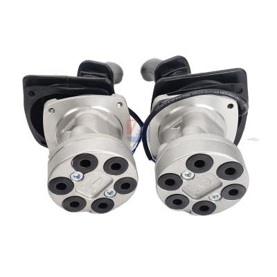 China JUYULONG for Doosan Daewoo DH150 215 220 DX225 300-7 Excavator Hydraulic Joystick Control Pilot Valve Hot Sale for Crane Use for sale