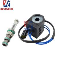 China JUYULONG for Doosan Daewoo DH150 220 225 300-5-7-9 Pilot Solenoid Valve Coil Stem for sale