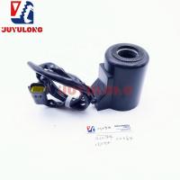 China Juyulong Pilot Safety Lock Solenoid Valve Coil Hole 20mm for Doosan Daewoo DH300-7-5 Excavator Construction Machinery Parts for sale
