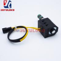 China JUYULONG Excavator DH225-7 DH220-5 Pilot Safety Lock Solenoid Valve for DOOSAN Solenoid Valve 12V 24V for sale