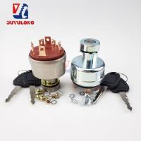 China JUYULONG for Doosan Daewoo DH150 220 225 300-7-9-5 Excavator Start Ignition Switch Electric Door Lock 2549-1153B for sale