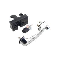 China JUYULONG Excavator Parts for Doosan DX55-9C DX60-9C Cab Door Lock Assembly Inner and Outer Handles Lock Engine Electric Parts for sale
