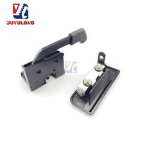 China JUYULONG Electric Parts for Doosan Construction Machinery Excavator Cab Door Lock Assembly Latch Models DH60-7 DH80 for sale