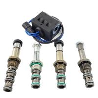 China JUYULONG for Doosan Daewoo DH150 220 225 300-5-7-9 Excavator pilot Solenoid Valve Core Coil Construction Machinery Parts519-0003 for sale
