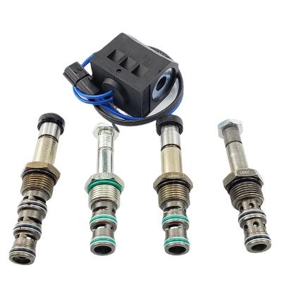 China JUYULONG for Doosan Daewoo DH150 220 225 300-5-7-9 Excavator pilot Solenoid Valve Core Coil Construction Machinery Parts519-0003 for sale