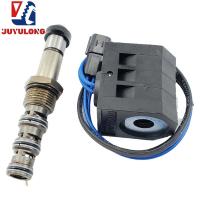 China JUYULONG for Doosan Daewoo DH150 220 225 300-5-7-9 Excavator pilot Solenoid Valve Core Coil Construction Machinery Parts519-0003 for sale