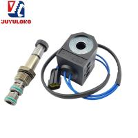 China JUYULONG for Doosan Daewoo DH150 220 225 300-5-7-9 Excavator pilot Solenoid Valve Core Coil Construction Machinery Parts519-0003 for sale