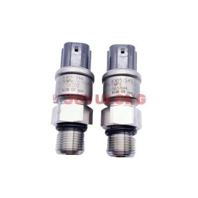 China JUYULONG High Quality New Pressure Sensor KM15-S45 KM15-S46 for Kobelco Excavators Construction Machinery Parts for sale