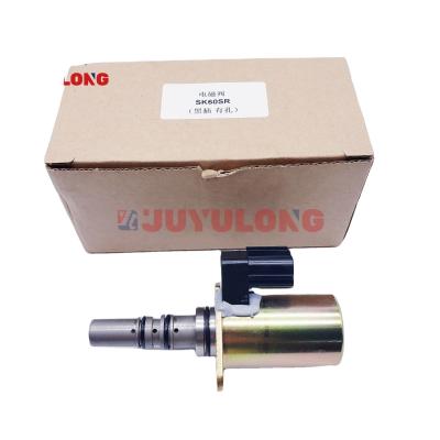 China JUYULONG Excavator Hydraulic Pump Solenoid Valve YT35V00004F1 for KOBELCO SK60 SK70 Construction Machinery Parts for sale