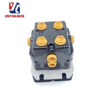 China JUYULONG Hot Sale Excavator Parts for Kobelco SK200-8 Foot Valve Pedal SK210-8 YN30V00105F1 YN30V00105F2 Pilot Control Valve for sale