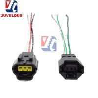China JUYULONG High Voltage Sensor Connector/plug for Kobelco SK130/150/200/210/225-8 Excavator Construction Machinery Parts for sale