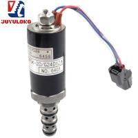 China JUYULONG Safety Locking Solenoid Valve YN35V00005F1 for Kobelco SK200 250 260-2-5/G24D12A Construction Machinery Parts for sale
