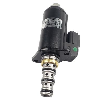 China JUYULONG for Kobelco SK200 250 260-6 30C40-111 Excavator Hydraulic Pump Solenoid Valve Construction Machinery Parts Model for sale