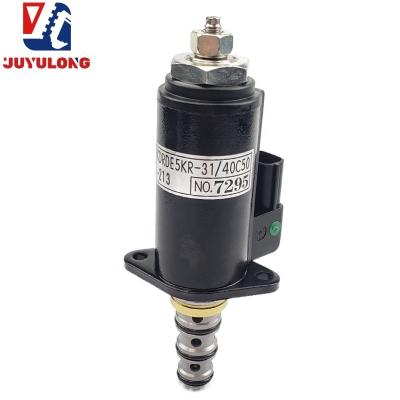 China JUYULONG Two-Speed Solenoid Valve for KobelCO SK200 250 260-6E-8 31/40C50-213 Excavator Compatible Construction Machinery Part for sale