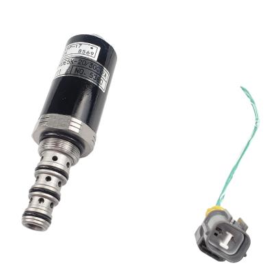 China JUYULONG Solenoid Valve YN35V00004F1 for Construction Machinery for KobelCO SK200 250 Excavator Models for sale