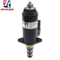China JUYULONG Safety Lock Solenoid Valve for Kobelco SK200 250 260-6/G24DB40 Excavator Construction Machinery Parts for sale