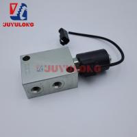 China JUYULONG Excavator Quick Change Connector Hydraulic Solenoid Valve 12V & 24V Coupling Cylinder Check Valve Attachment Fittings for sale