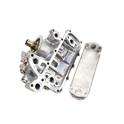 China JUYULONG High Quality Oil Cooler Cover for Kobelco SK200 210 250 260 Excavator J05 Engine Construction Machinery Parts for sale